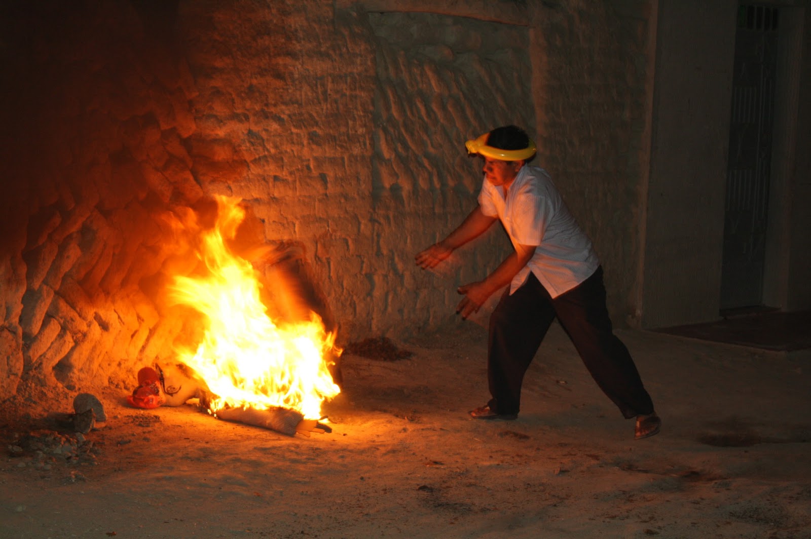 The Seventh Dentist is a Llama: New Years (or: doll burning 101)