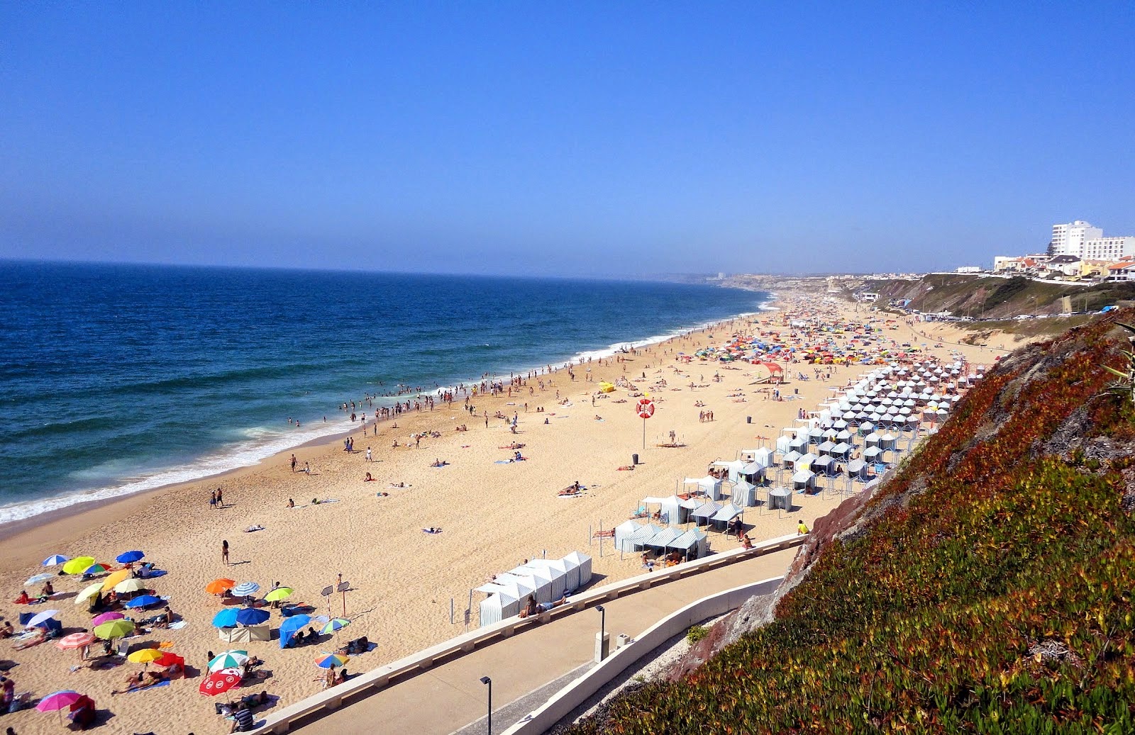 imagens de locais onde já estive: Praia de Santa Cruz, Torres Vedras ...