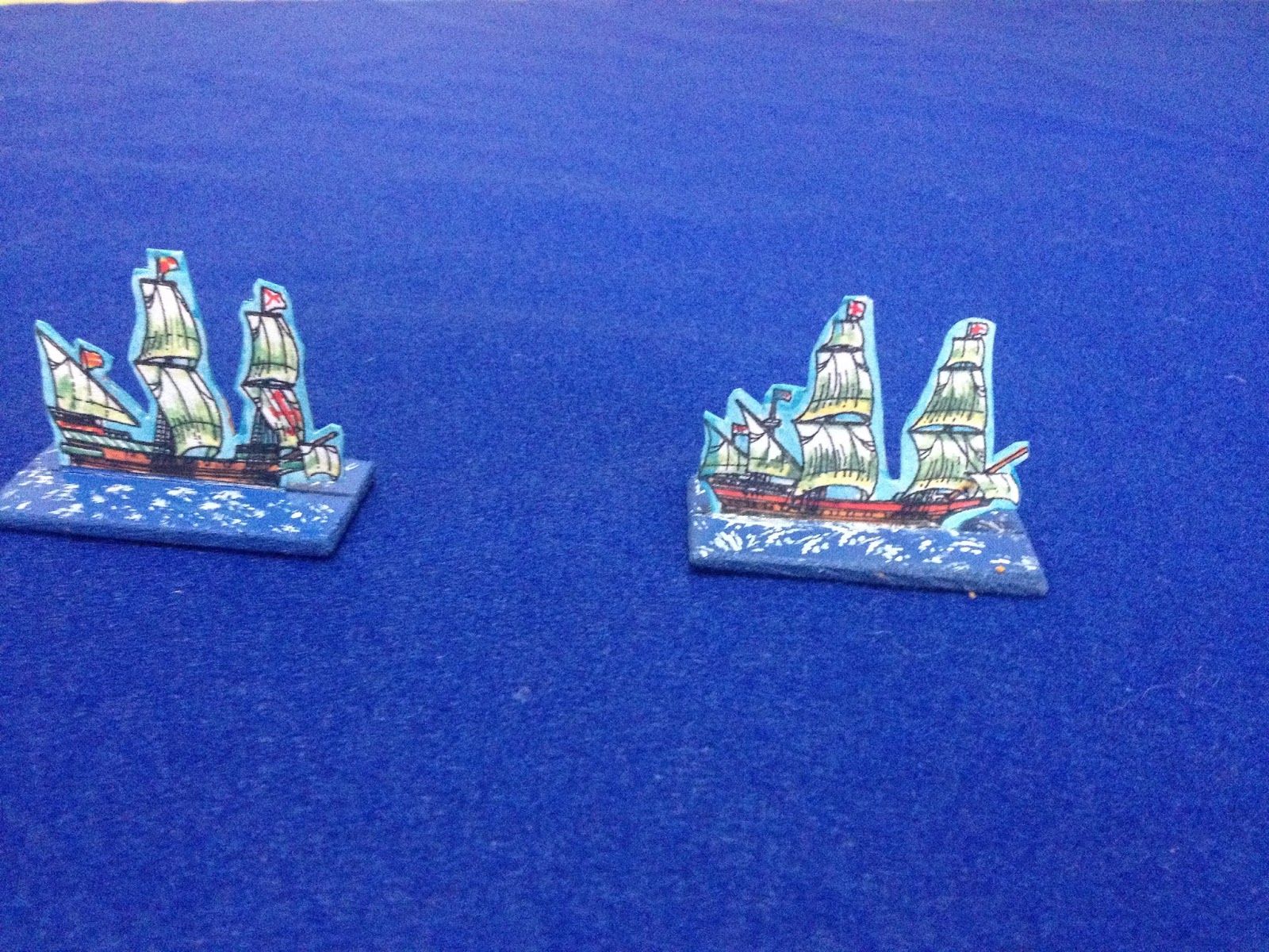 Grid based wargaming - but not always: Paper ships for next 6x6 gaming ...