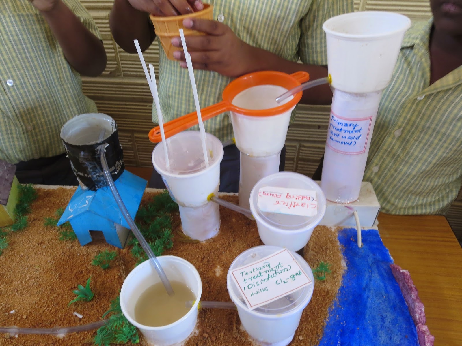 Feed Me Knowledge Now..: Water Treatment Project - A science expo in my ...