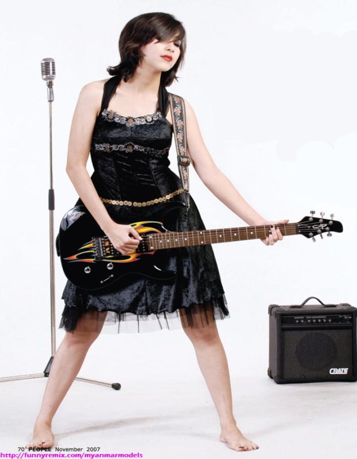 Arloo's Myanmar Model Gallery: Chit Thu Wai - The Rock Star