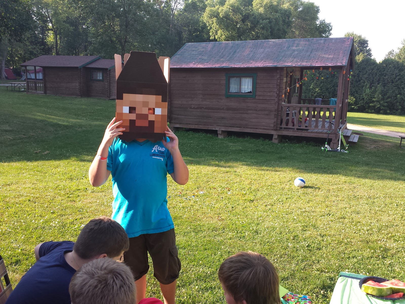 Puddle of Paint: A Minecraft Birthday Party
