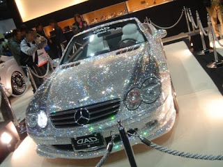 Diamond covered Mercedes | Diamond Mercedes price | Diamond Studded ...