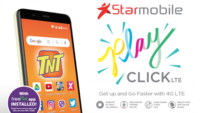 Starmobile Play Click LTE bundled with free TNT SIM | PinoyTechSaga