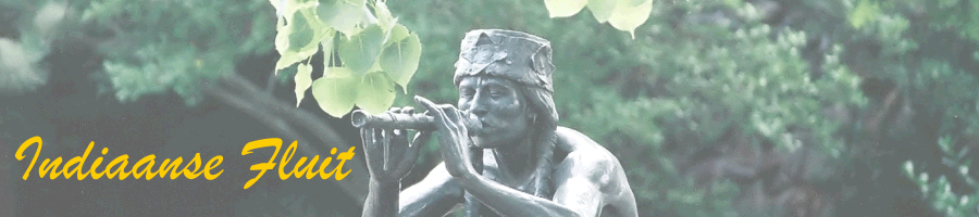 Indiaanse fluit: Indiaanse liedjes melodie met vingerzetting
