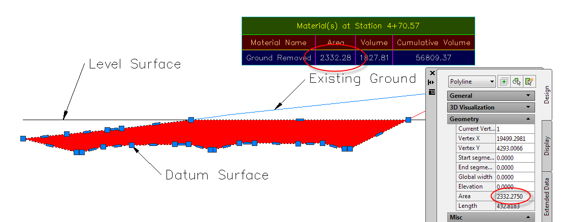 AutoCAD Civil 3D: Volume Between Three Surfaces
