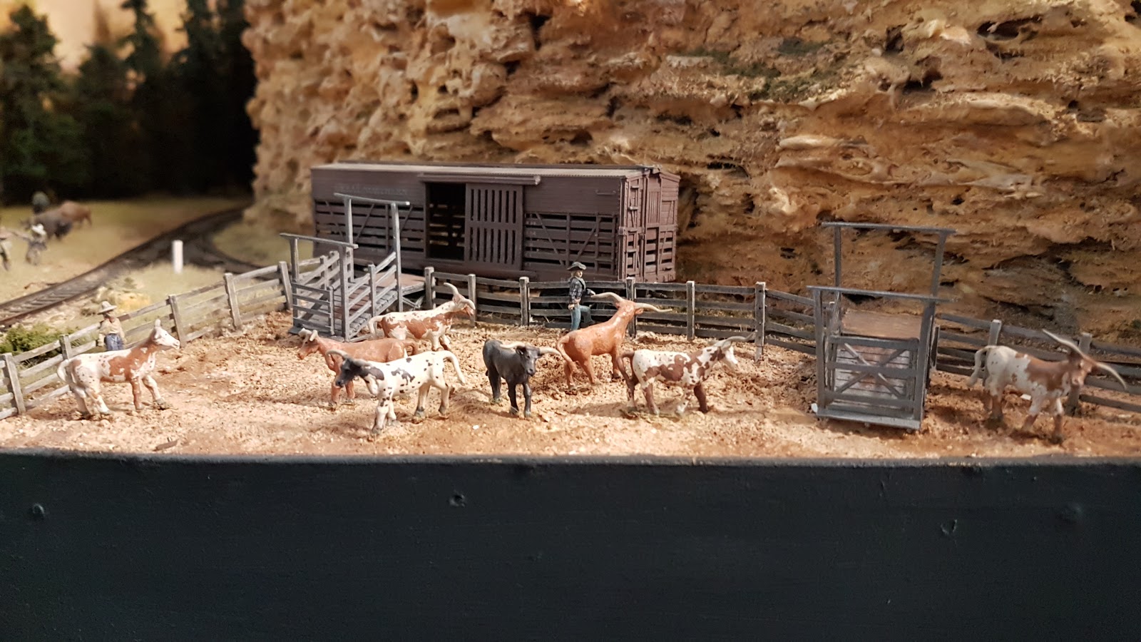 Thoroughfare Gap Railroad: Stock loading ramps