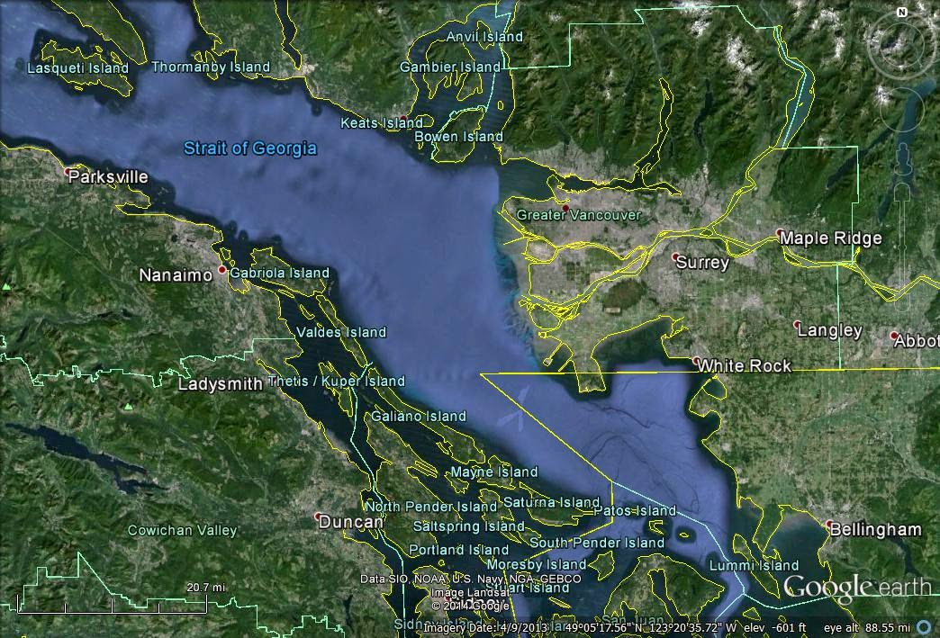 DoryMan: The Strait of Georgia