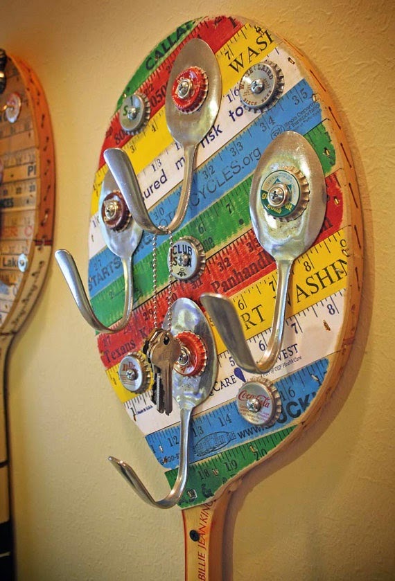 Recycling Lab : Δημιουργίες με ρακέτες τέννις - Tennis Racket crafts