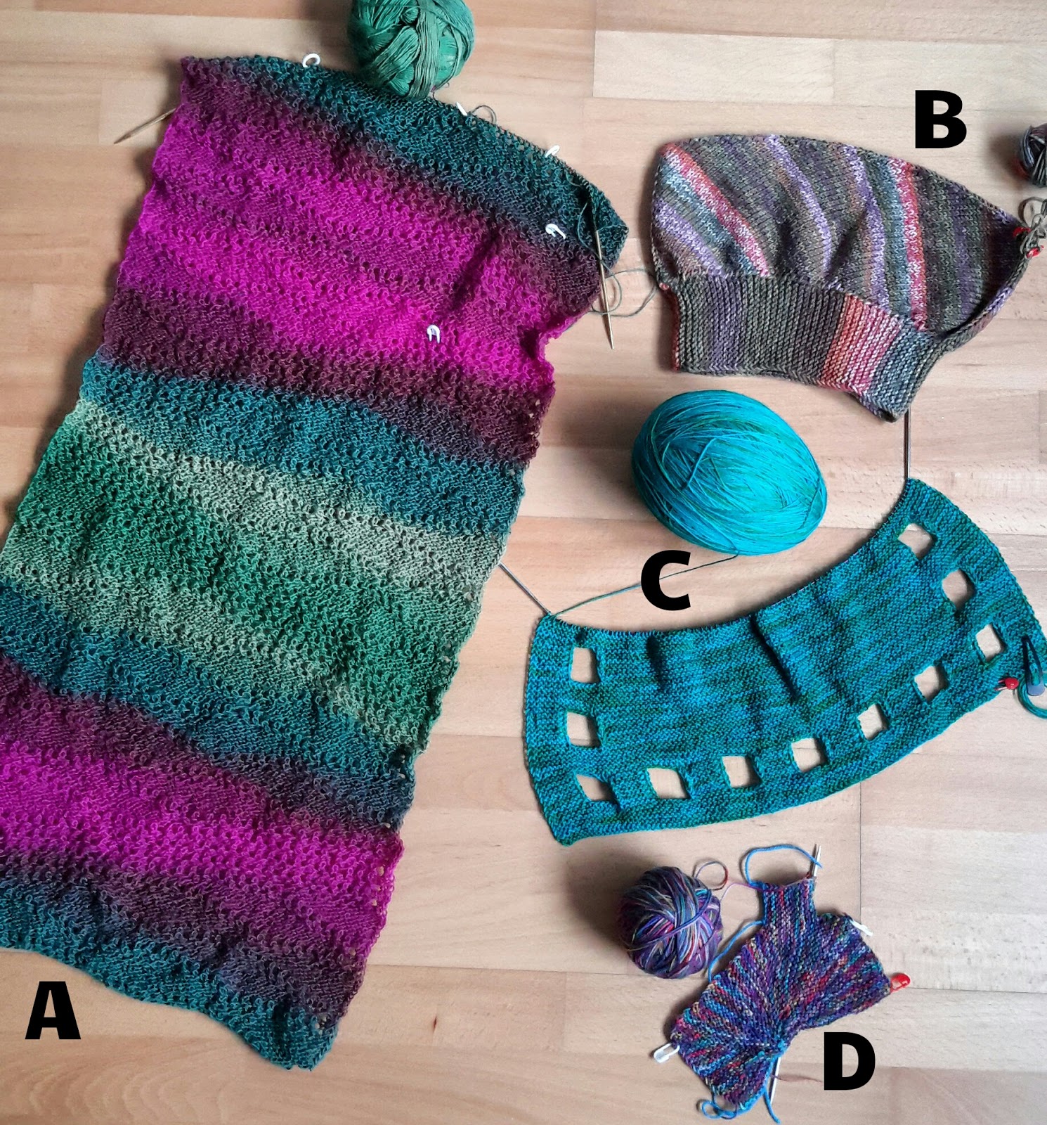 Knitting and so on: Experiment
