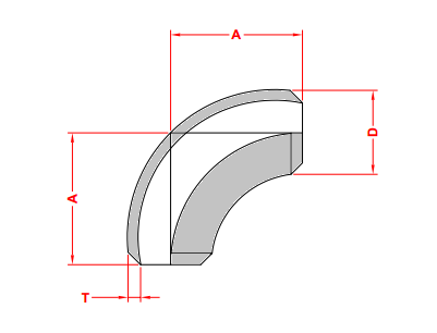 Elbow 90 Long Radius Schedule Standart ~ Tips and Trick AutoCAD