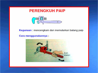 BAB 4 KERJA PAIP : JENIS DAN KELENGKAPAN PAIP [ KHB TINGKATAN 1 ]