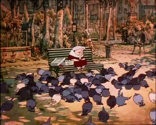 La vieille dame et les pigeons - Sylvain Chomet (1997) | N+2