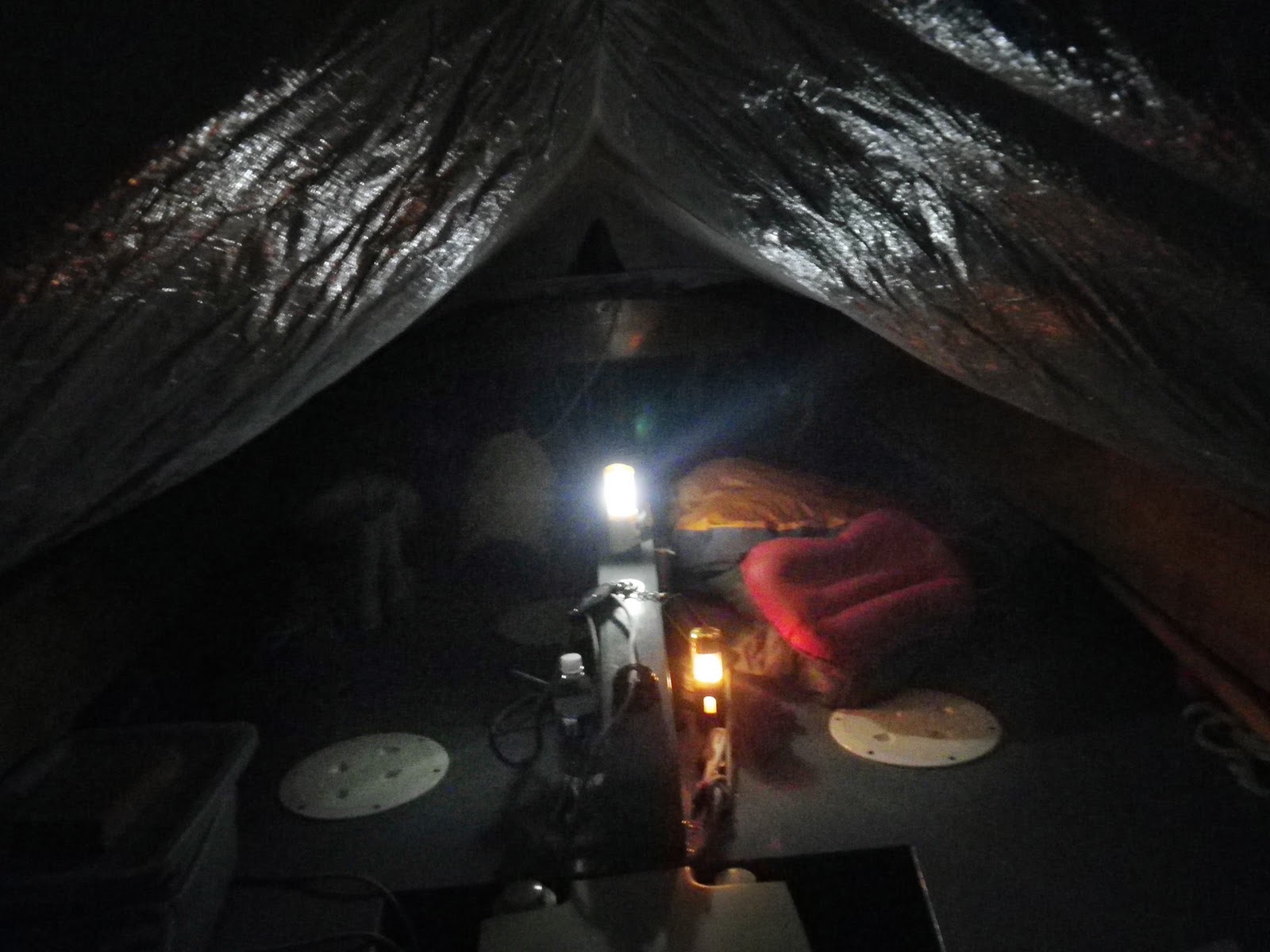 The Log of Spartina: it was a dark and dreary night