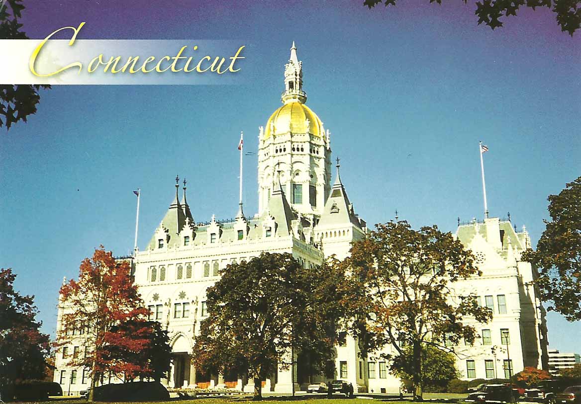 Postcard Diary: Connecticut State Capitol
