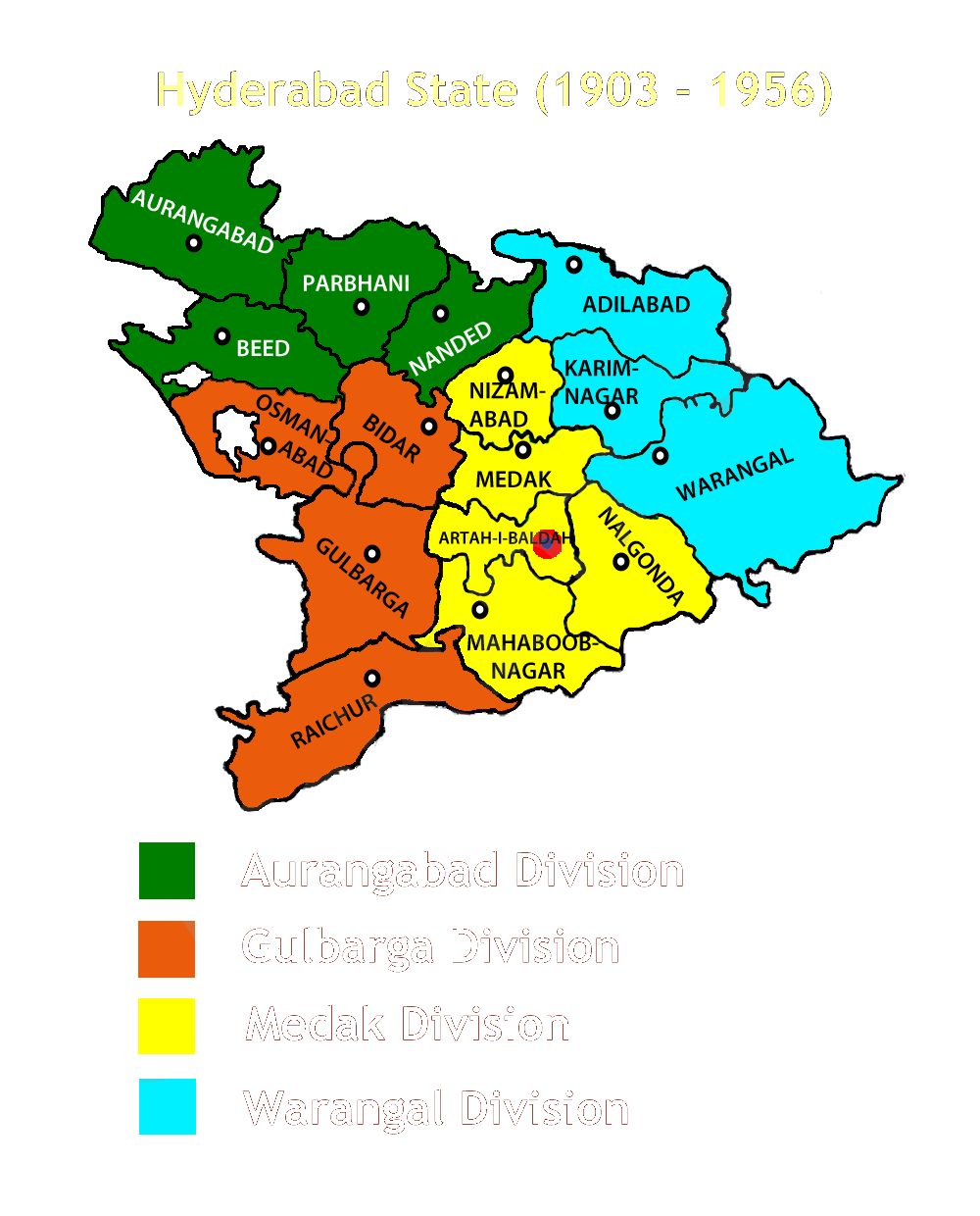 Welcome to Rohith's world..!!!: Geographical changes of Telangana from ...