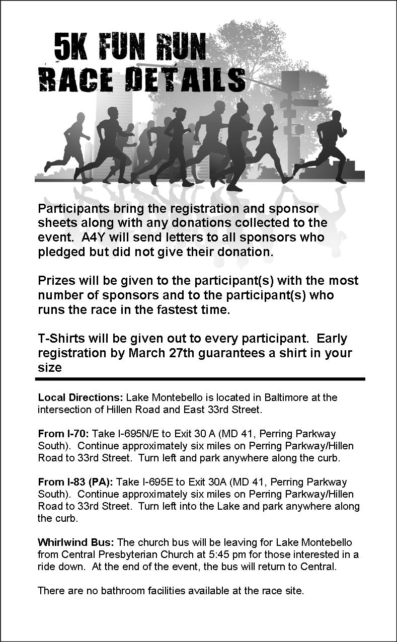 Whirlwind Graphics: Fun Run Forms