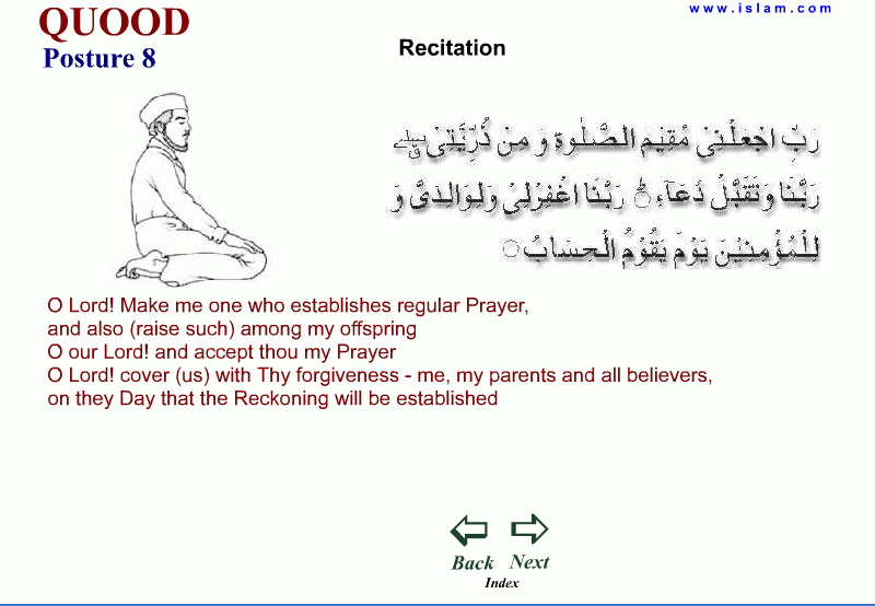 Namaz (prayer) lesson. | Tajweed ul Quran