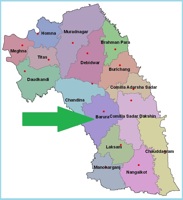 Homna - Comilla: List of all Villages with Population | Barura Upazila