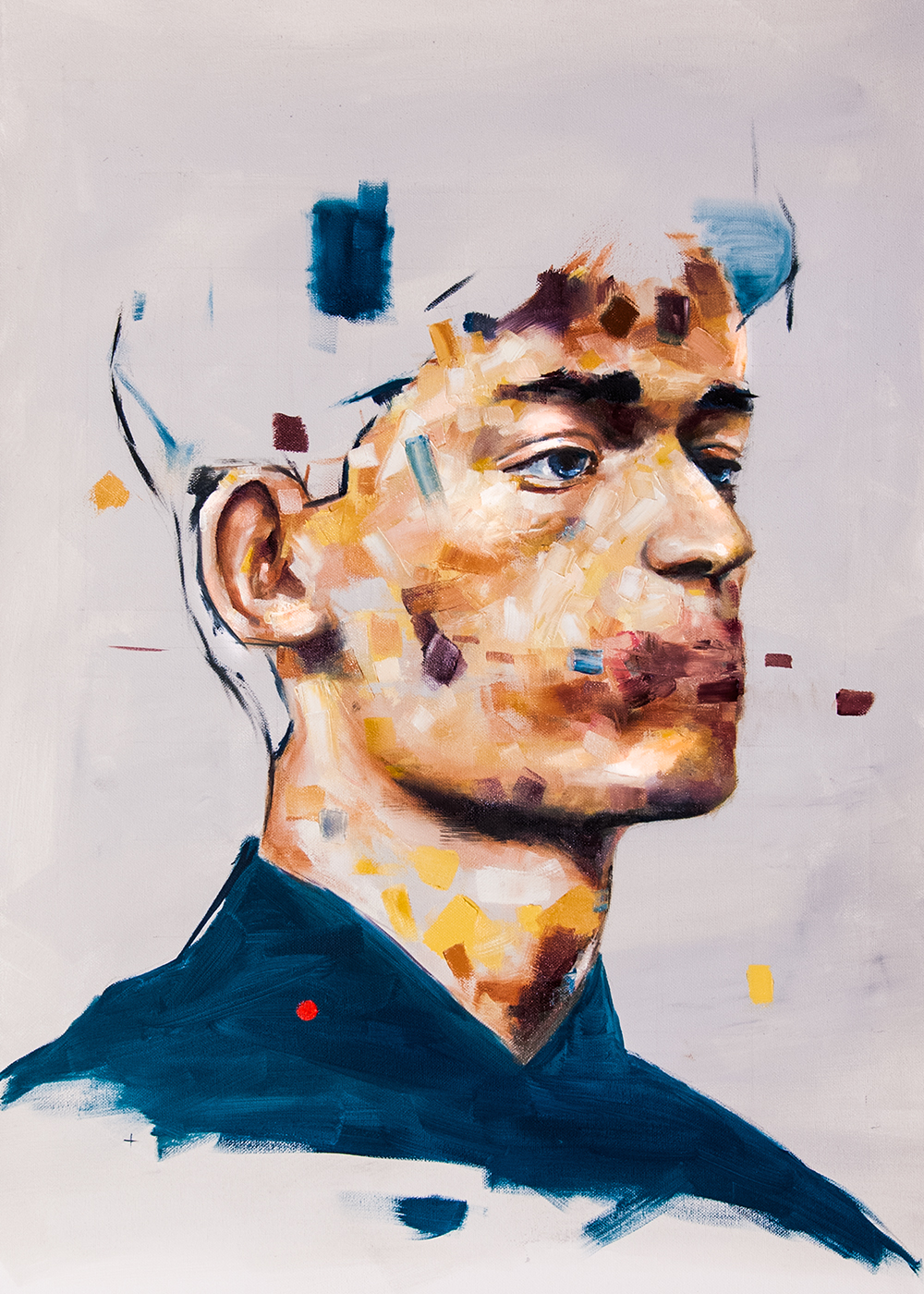 Davide Cambrìa, 1986 | Abstract Portrait painter | Tutt'Art@ | Pittura ...