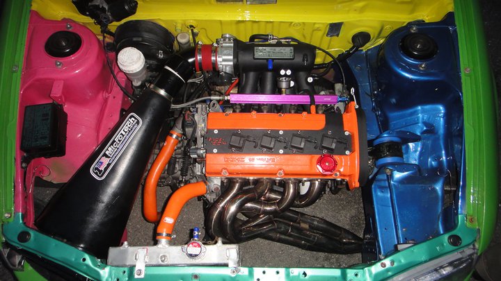 Licence to Speed - For Malaysian Automotive: Colourful Engine 4G93