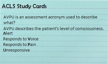 ACLS Study Cards