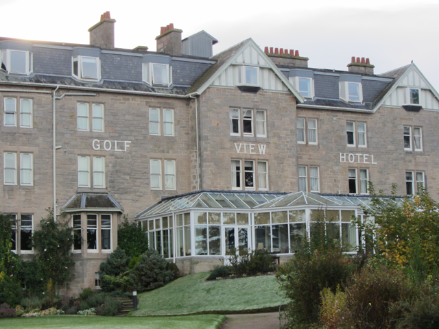Jim's Loire: Splendid winter break at Golf View Hotel, Nairn
