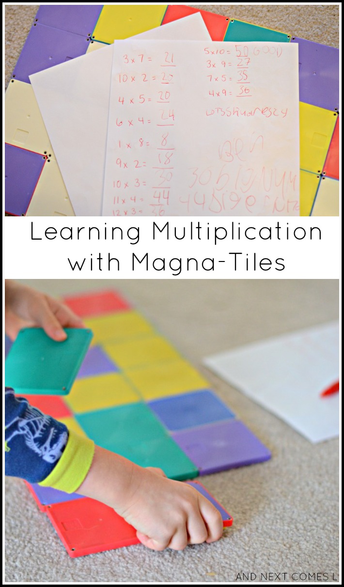 Learning Multiplication with Magna-Tiles | And Next Comes L ...