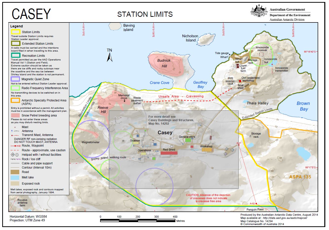 Winter @ 66° South: Maps