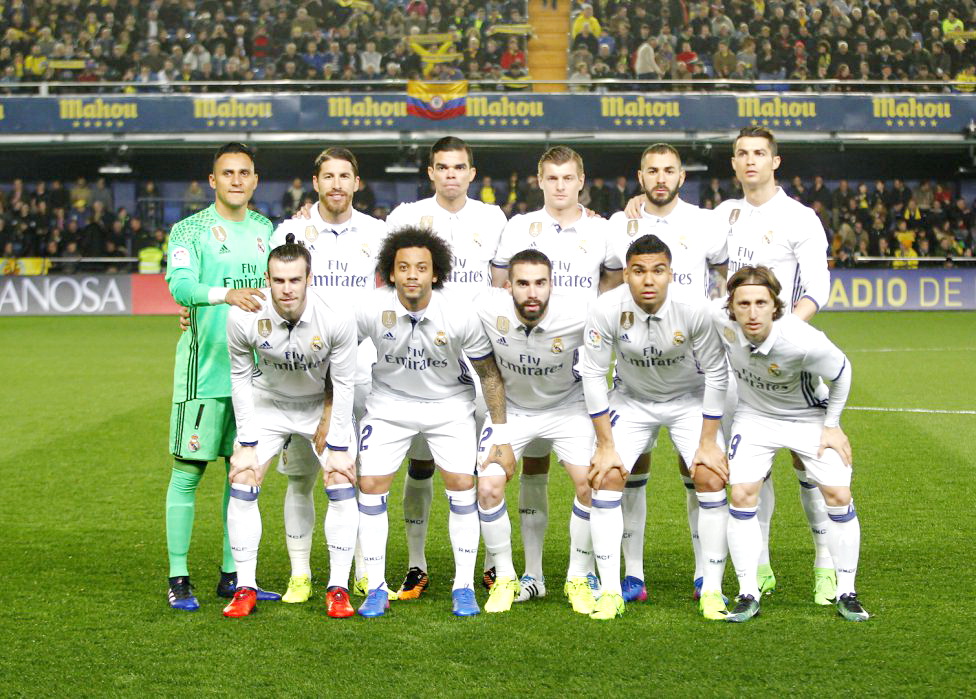 REAL MADRID contra Villarreal 26/02/2017