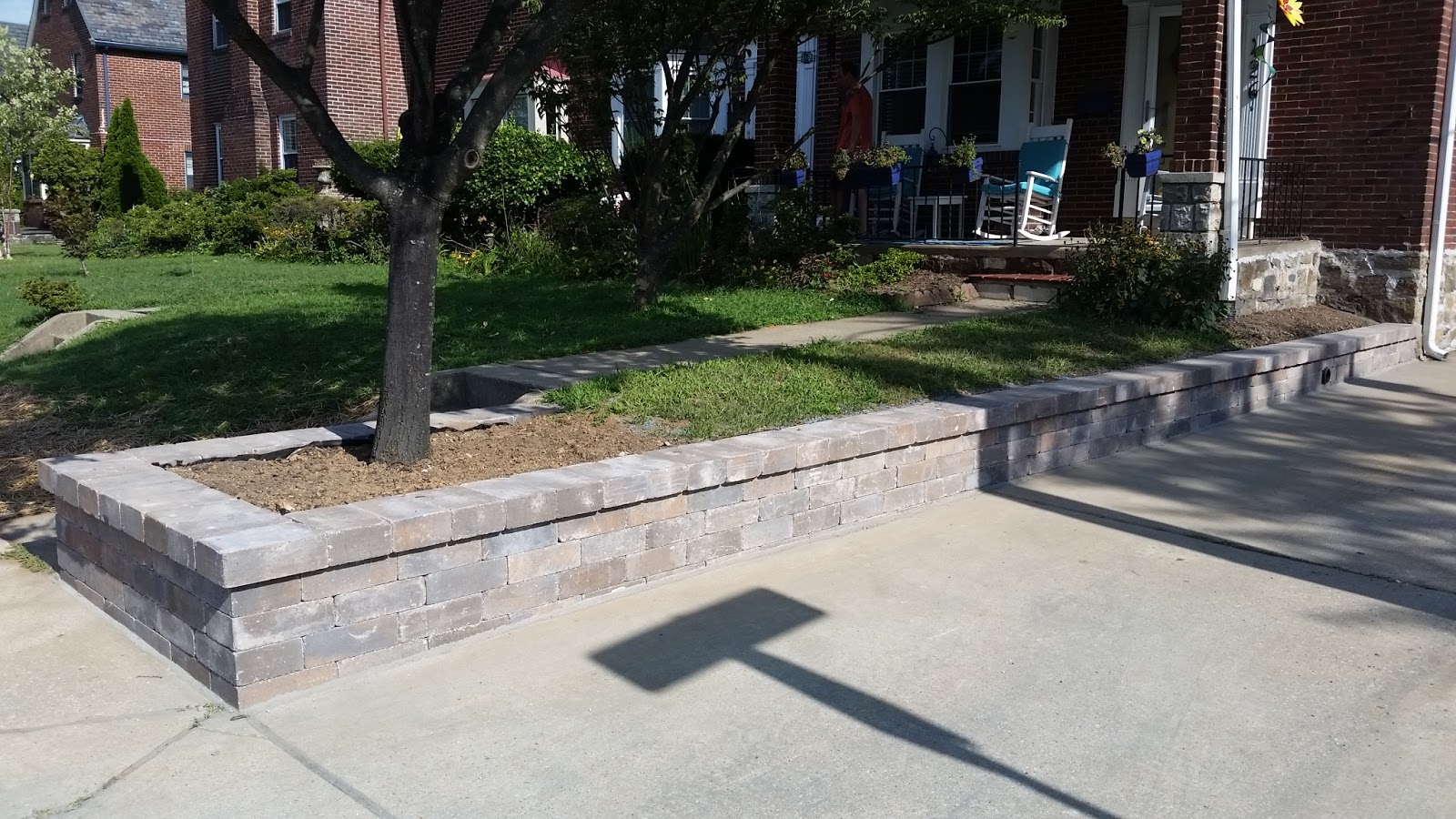 Custom Stoneworks & Design Inc.: New retaining wall in Rodger's Forge ...