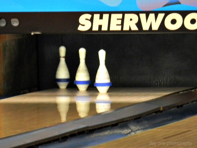 Day One Photography: Bowling At Sherwood Lanes