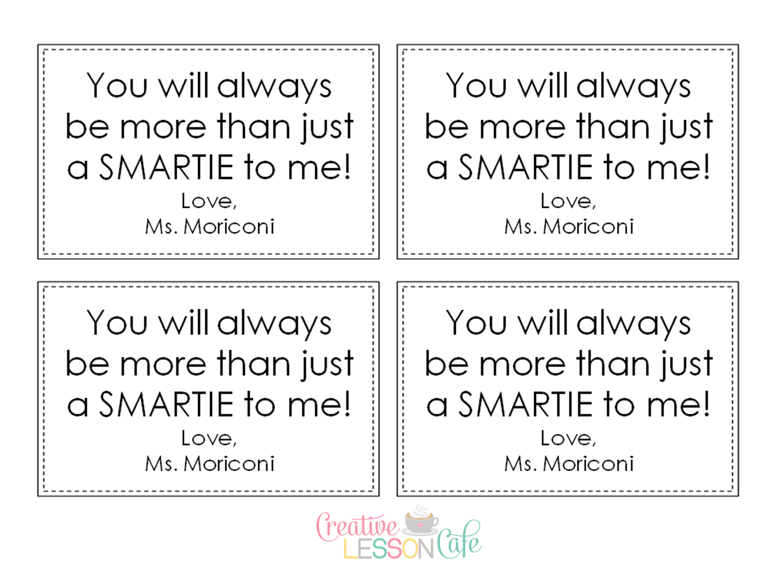 Creative Lesson Cafe: End of the Year Gifts