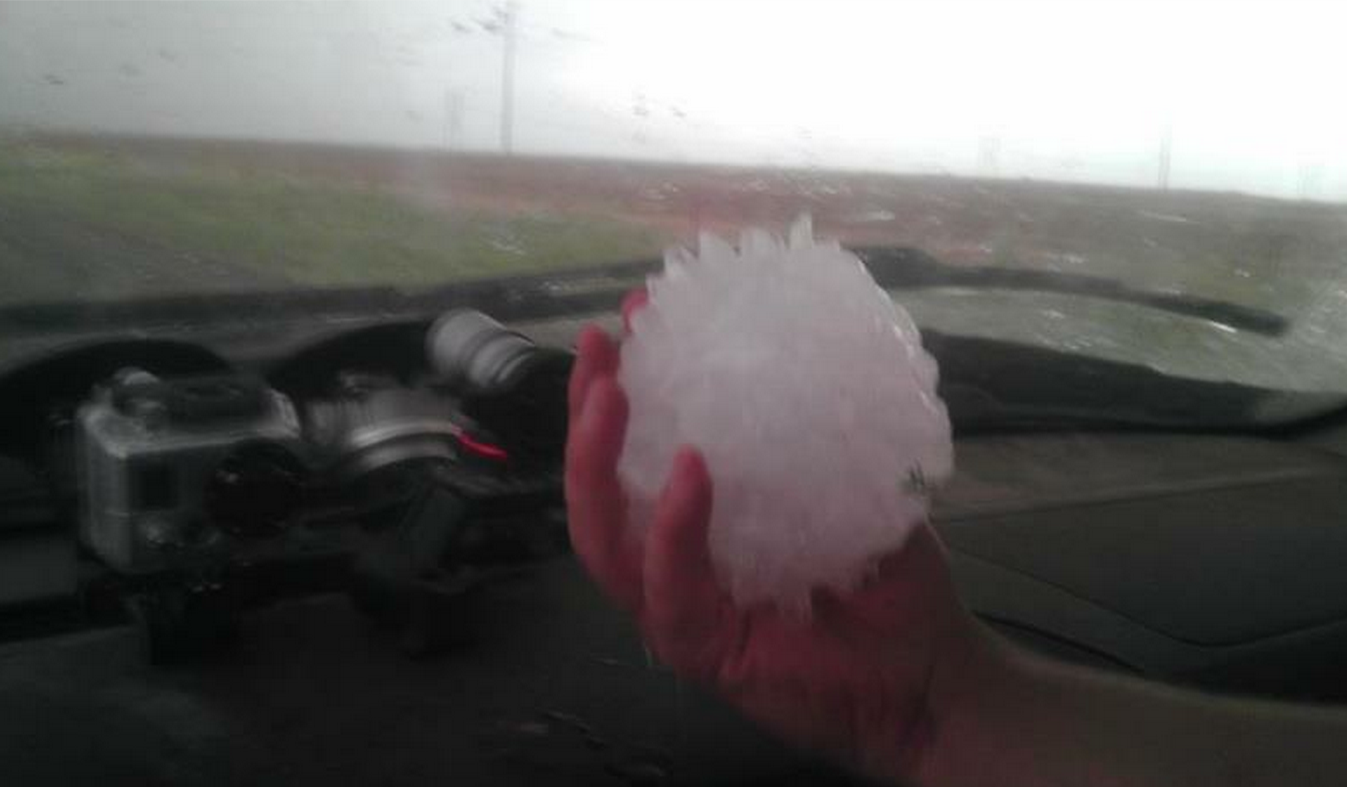 Oklahoma City Hail Storm May 29, 2012.