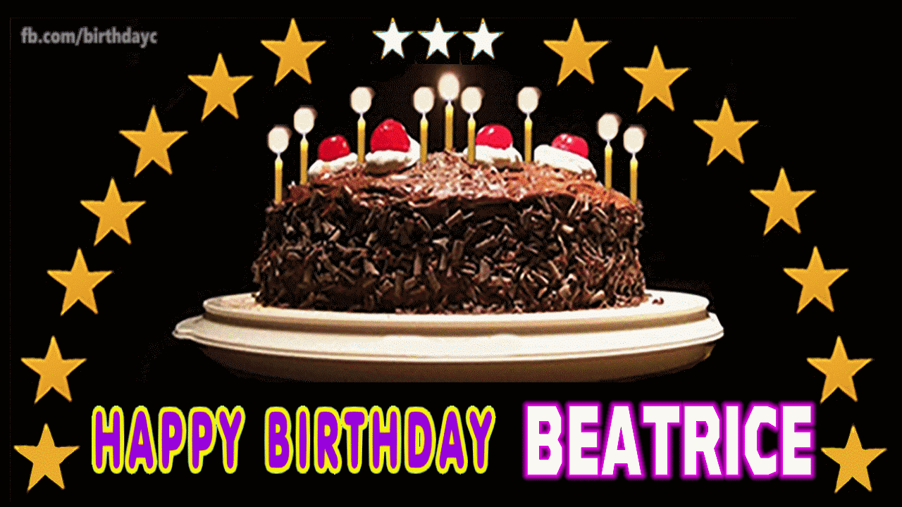 Happy Birthday Beatrice images gif