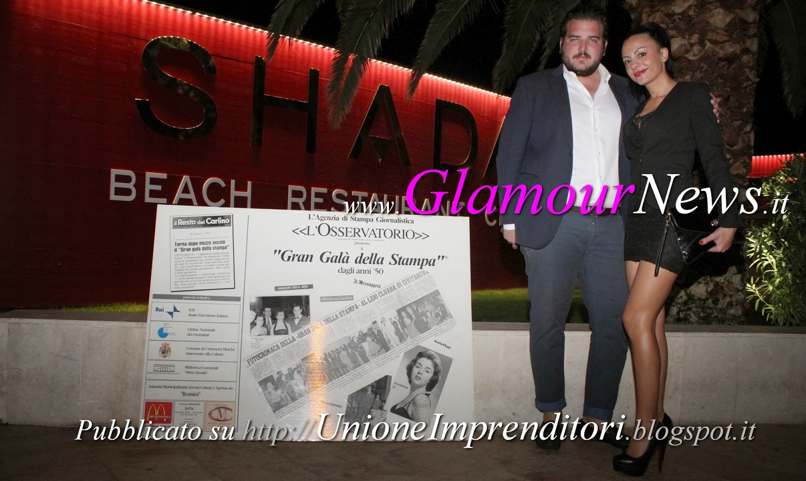 UNIONE IMPRENDITORI: "Gran Galà della Stampa" - Edizione 2013 allo Shada