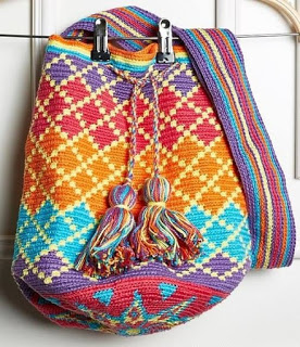 Mochila Bag Crochet Pattern - Crochet Crafty Ideas ( Free Pattern)