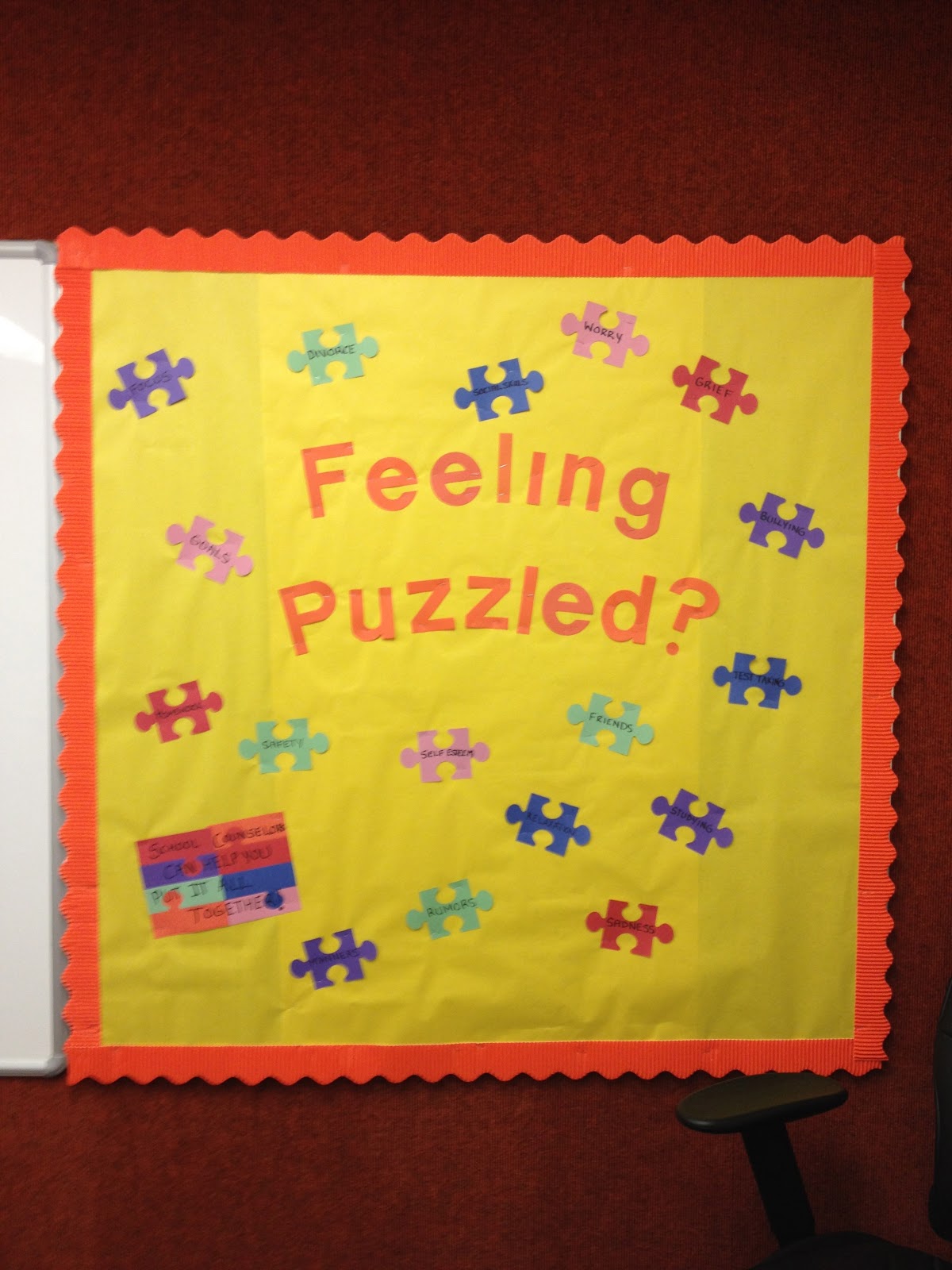 School Counselor Chronicle: Bulletin Boards