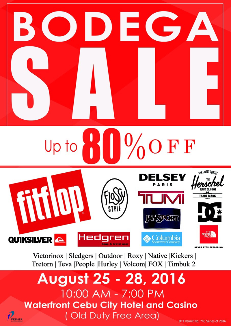 Primer Group of Companies Bodega Sale 2016 | I AM SOPHIA SANCHEZ ...