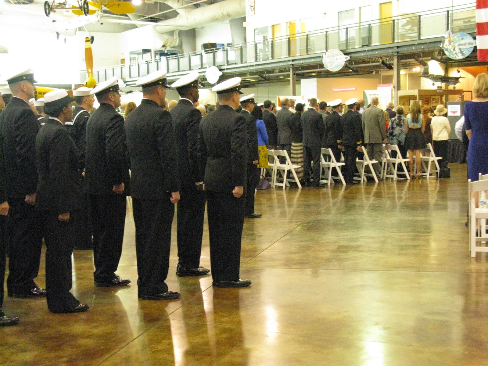 DALLAS NEW HORIZONS BAND: U.S. Navy BUPERS Unit Change of Command ...