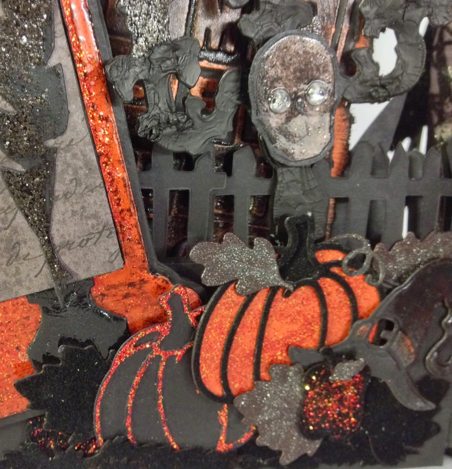 Recollections spooky castle Halloween mini album | annes papercreations ...