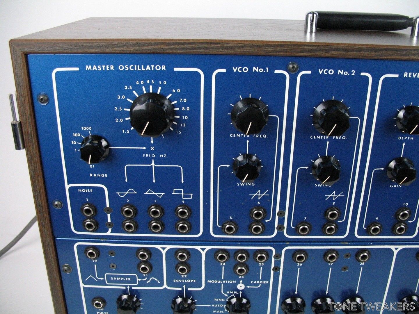 MATRIXSYNTH: ELECTROCOMP EML-200 Rare Vintage Modular Synthesizer