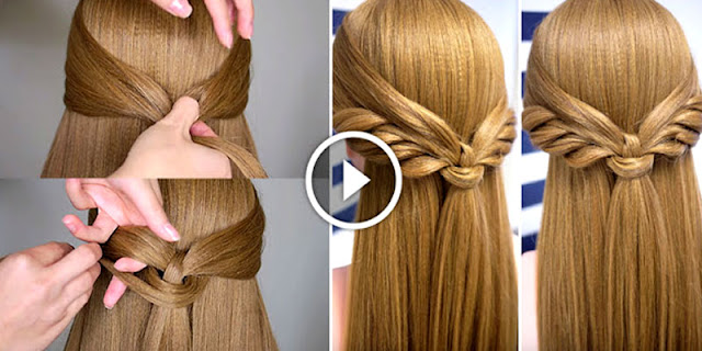 Learn - How To Create Angel Wings Hairstyle, See Tutorial - The Stylish ...