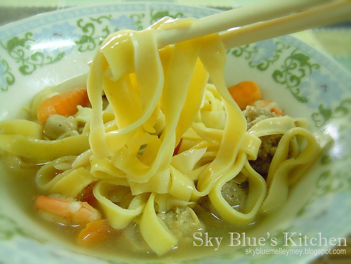 Melley Mey's Kitchen : ~ Resipi Mee Telur Sup...