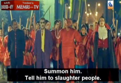 Twilight Language: Iraqi TV: Satan with a Pitchfork, ISIS, and The Joker