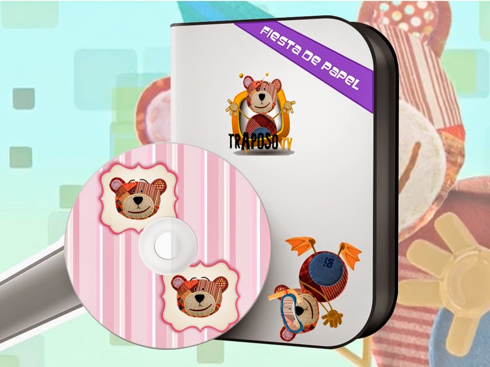 KI-100 Kit Imprimible Editable Oso Traposo | Fiesta de papel