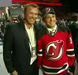 Martin Brodeur announces son's selection by Devils at NHL Draft (Video ...