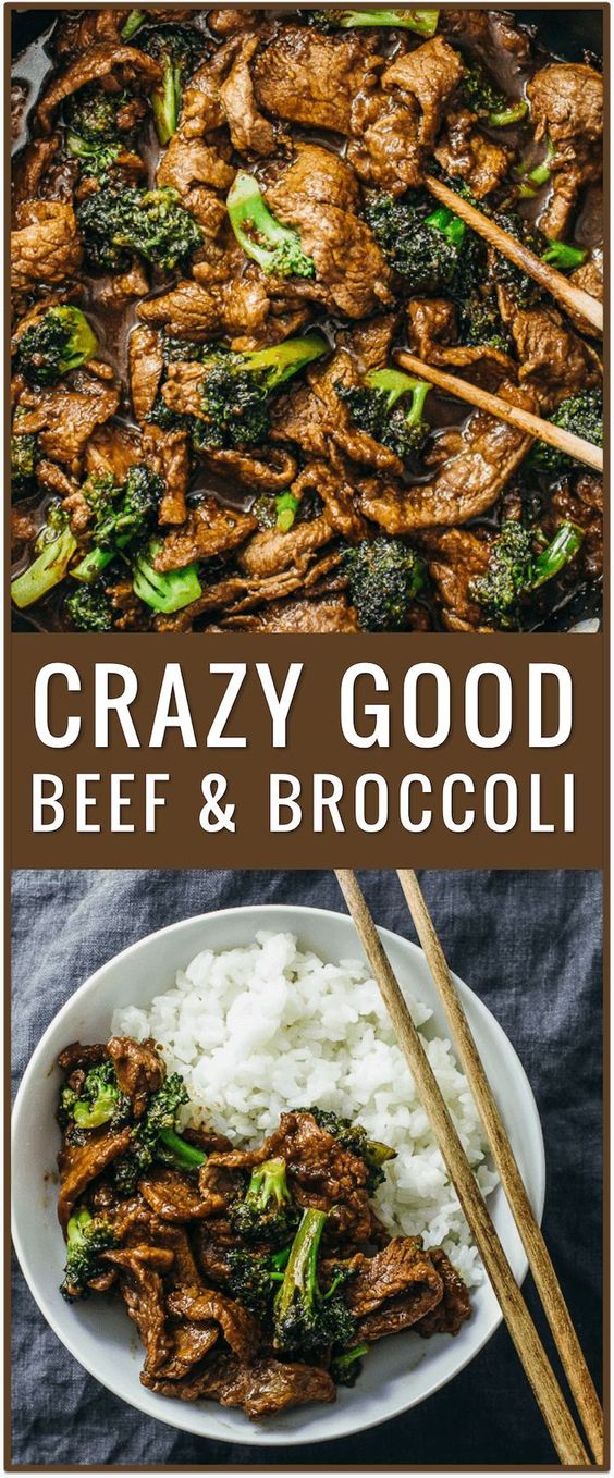 CRAZY GOOD BEEF AND BROCCOLI