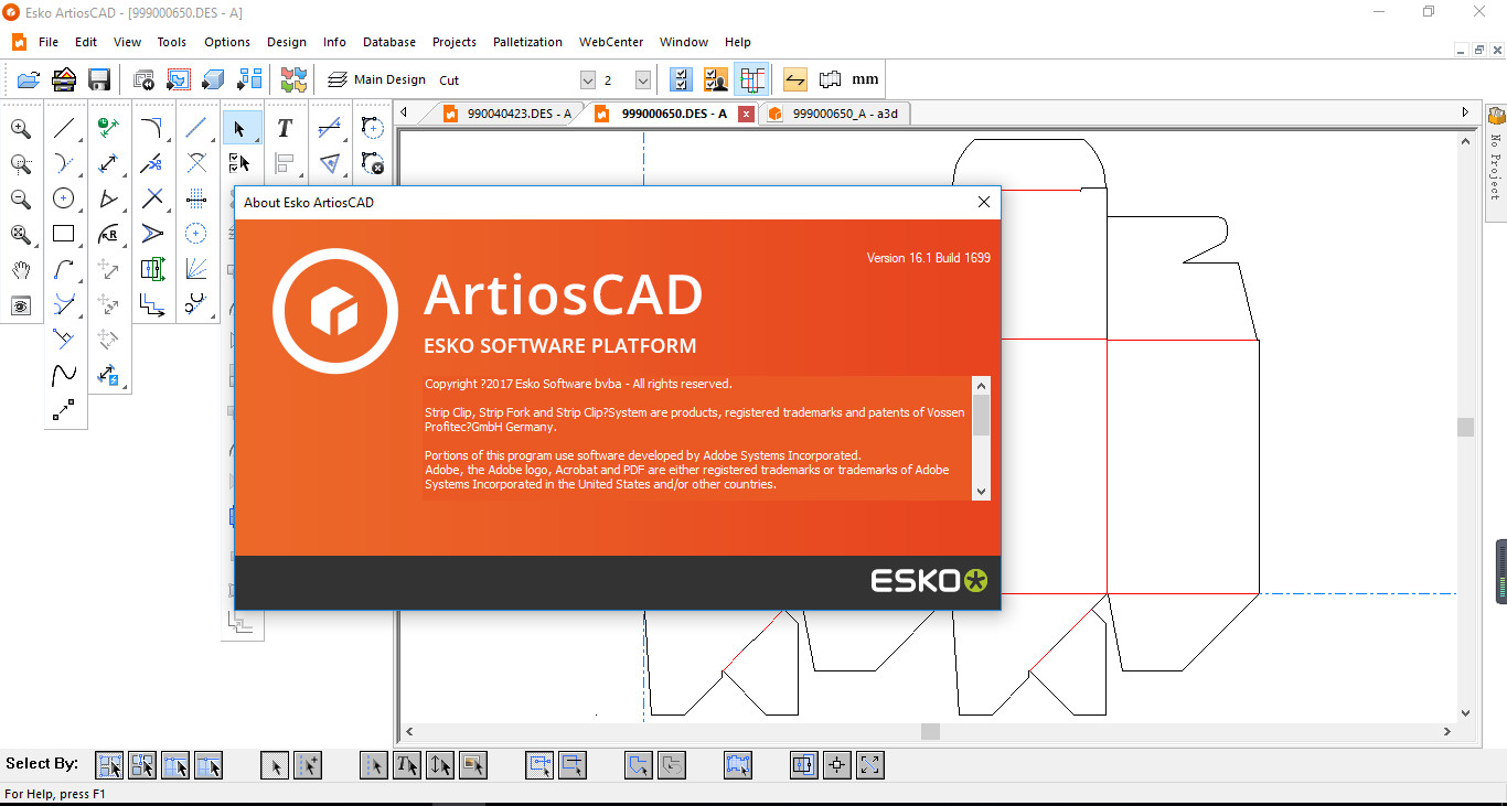 Software Solution: ESKO ArtiosCAD 16.1 crack , ArtiosCAD 20.0