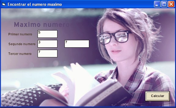 Encontrar el mayor numero Visual Basic 6.0 | BlueProgramming